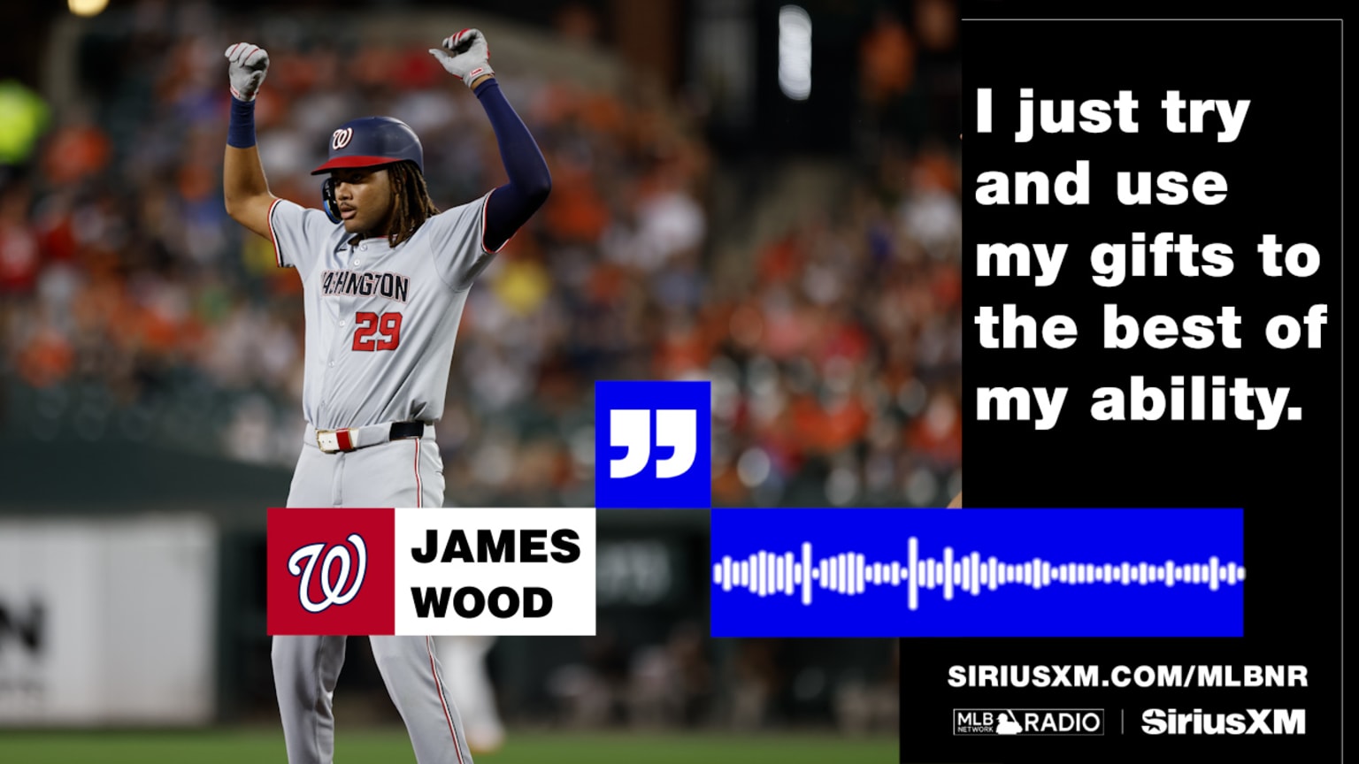 James Wood on beginning his MLB career | 08/14/2024 | Washington Nationals