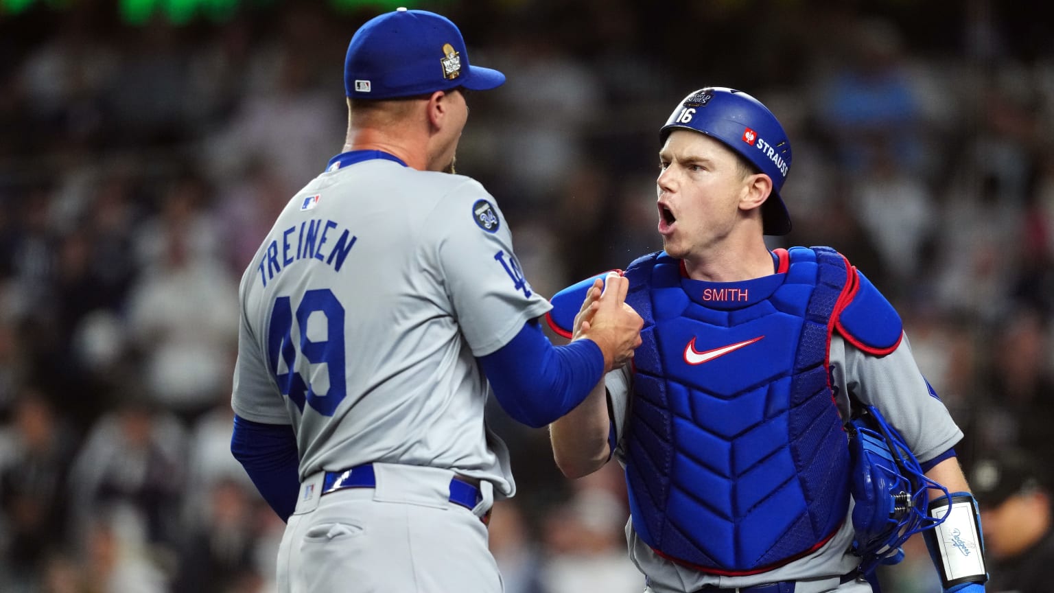 Blake Treinen preserves the Dodgers' lead | 10/30/2024 | Los Angeles ...