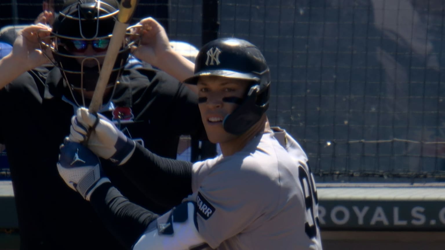 Aaron Judge's 110.9 mph leadoff double | 05/25/2026 | MLB.com