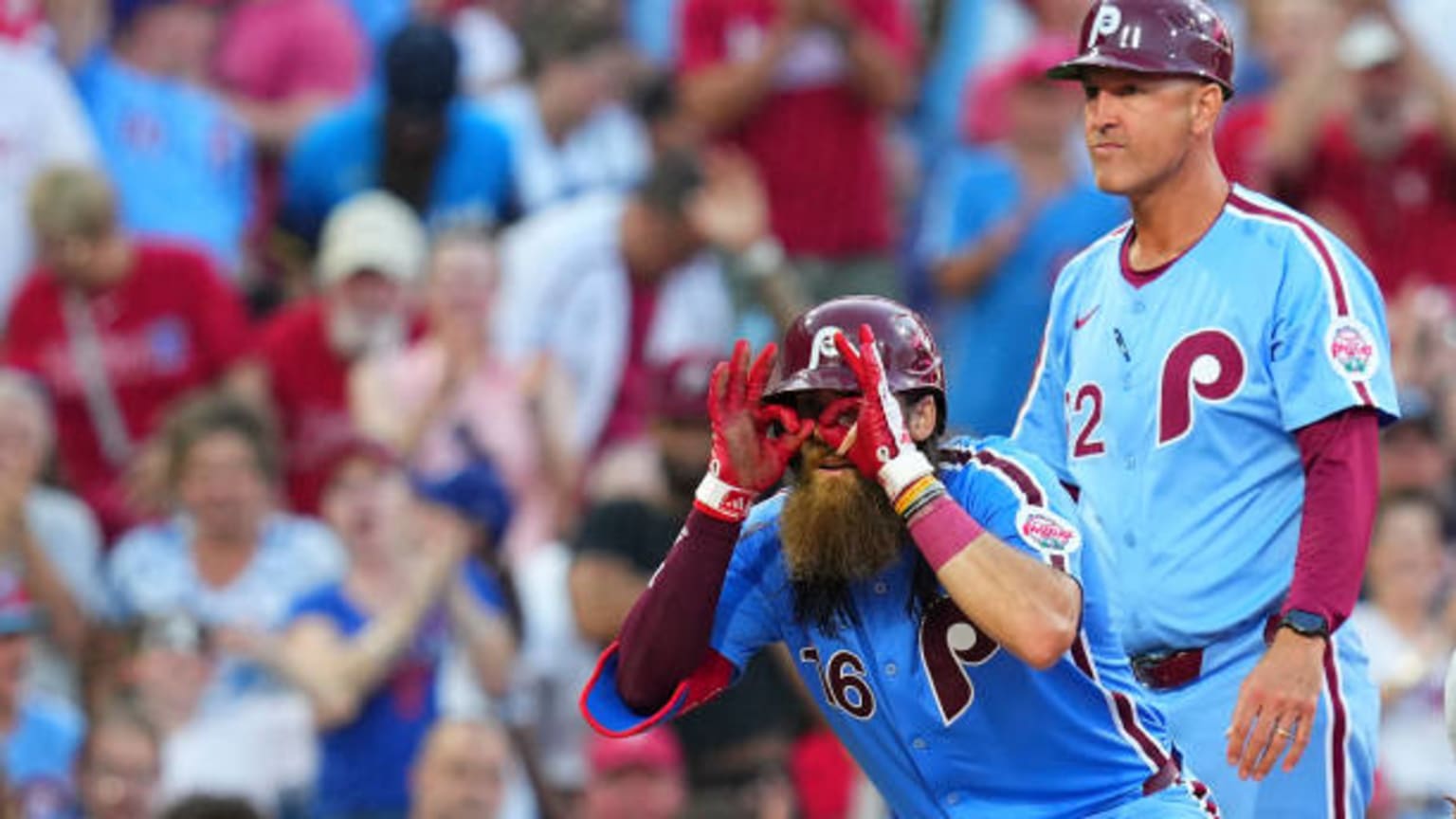 Brandon Marsh's RBI triple | 07/11/2024 | Philadelphia Phillies