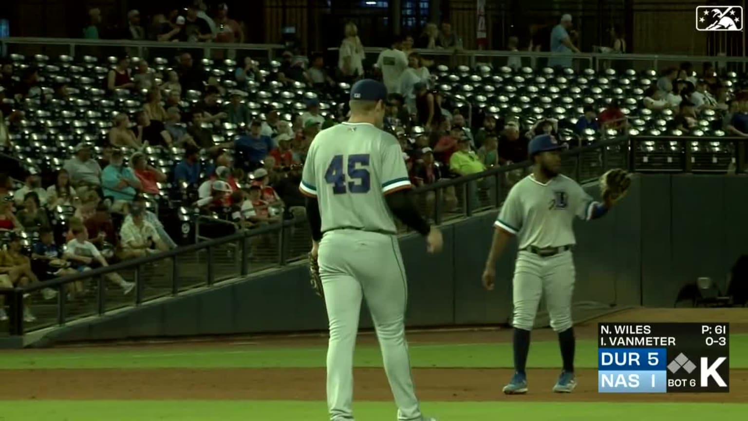 Nathan Wiles fans six in seven innings | 08/06/2023 | MLB.com