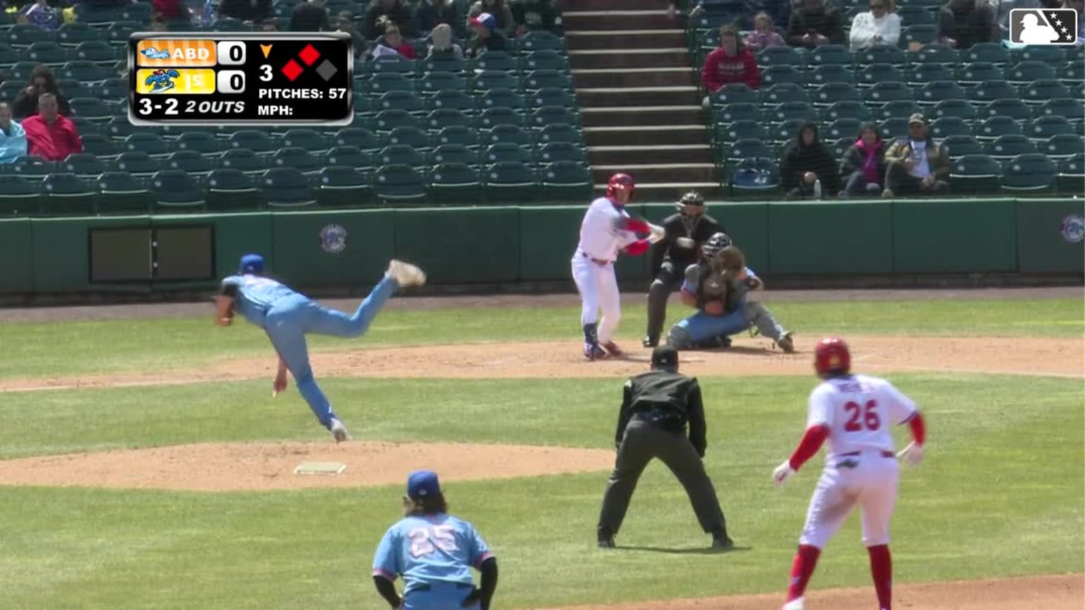 Jackson Baumeister punches out his 5th batter | 04/07/2024 | MLB.com