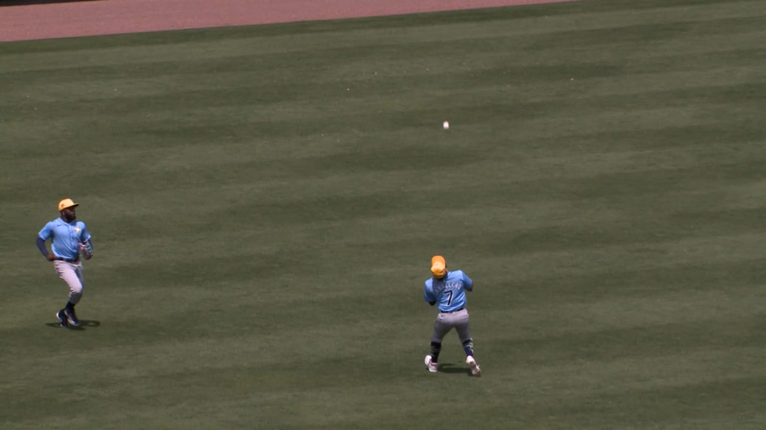 José Caballero's basket catch | 03/24/2024 | Tampa Bay Rays