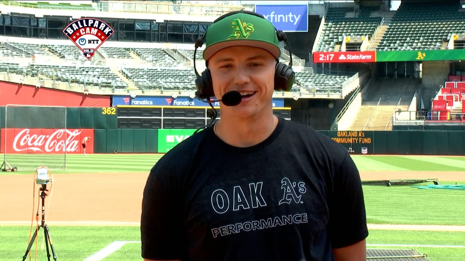 Zack Gelof talks A's on MLB Tonight | 08/18/2023 | Athletics