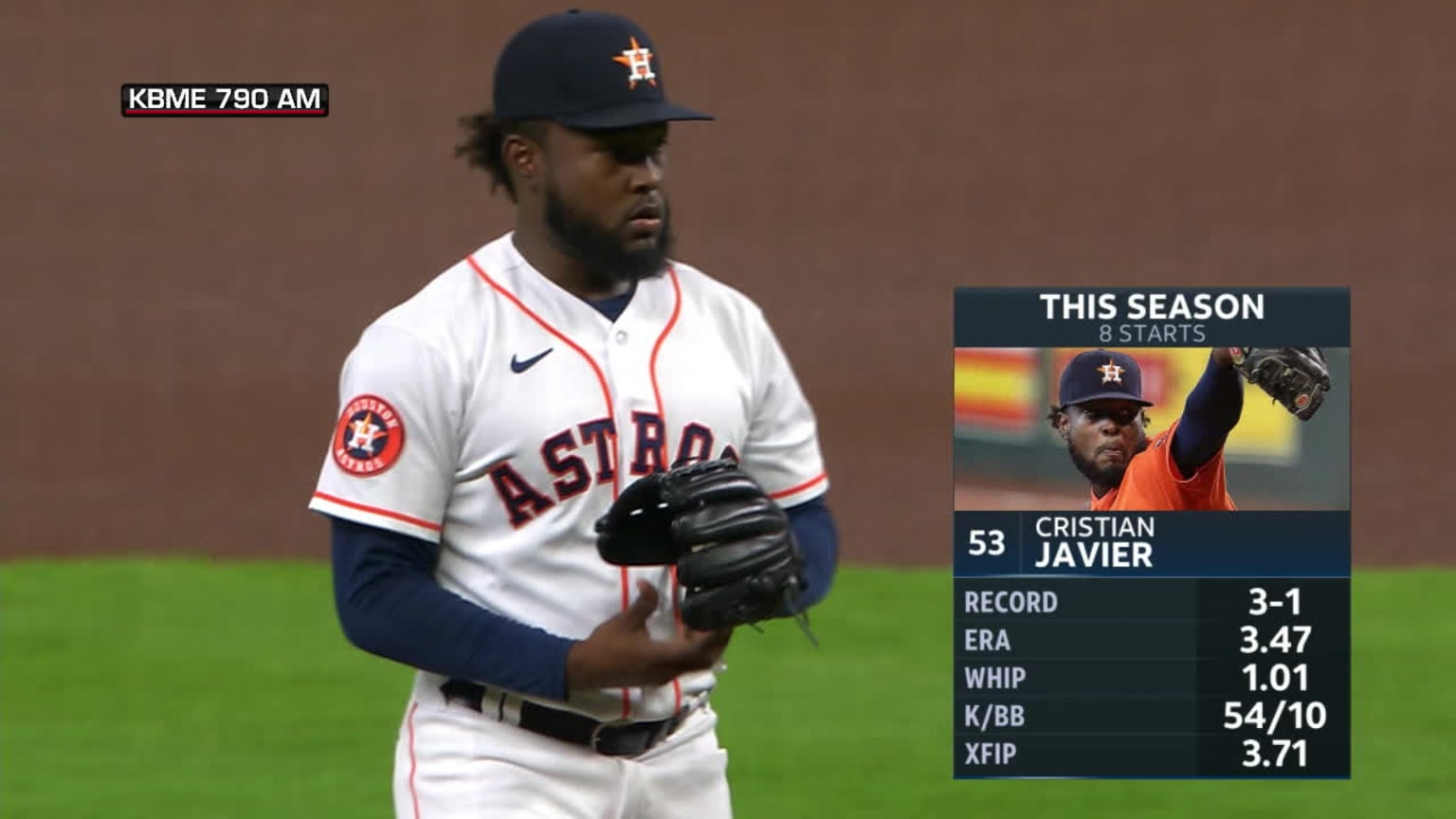 Cristian Javier strikes out five against the Cubs | 05/16/2023 ...