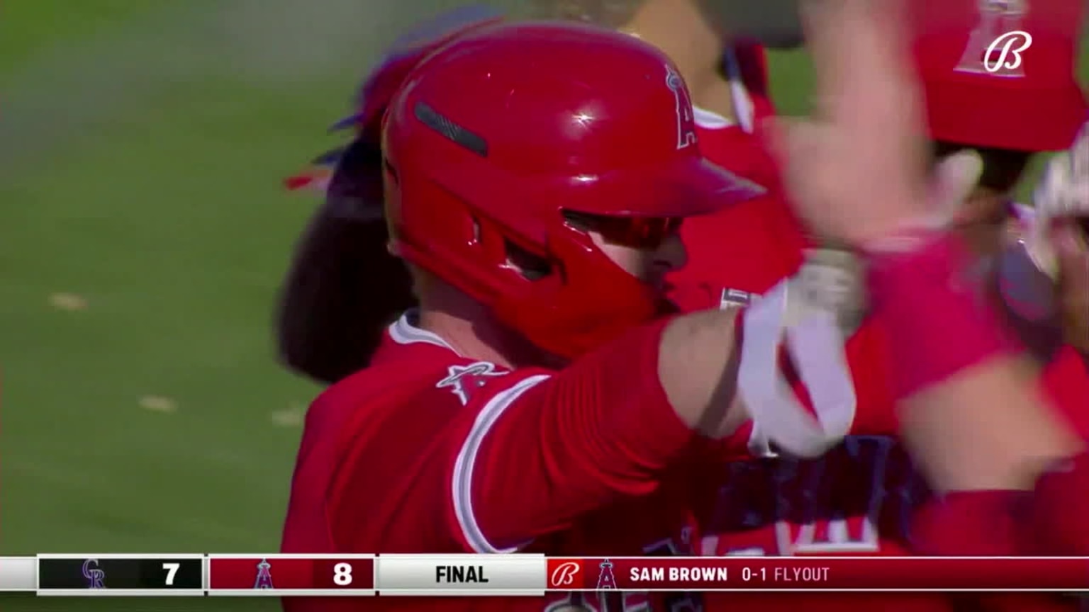 Sam Brown walks it off in Spring Training | 03/08/2024 | MLB.com