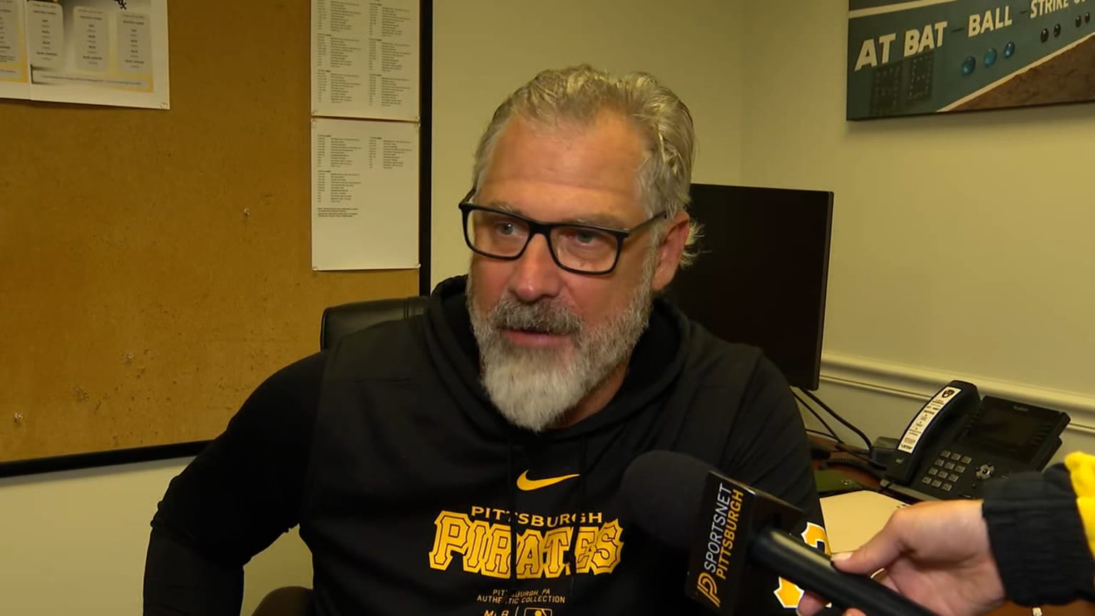 Derek Shelton discusses the Pirates' 9-0 loss | 07/10/2024 | Pittsburgh ...