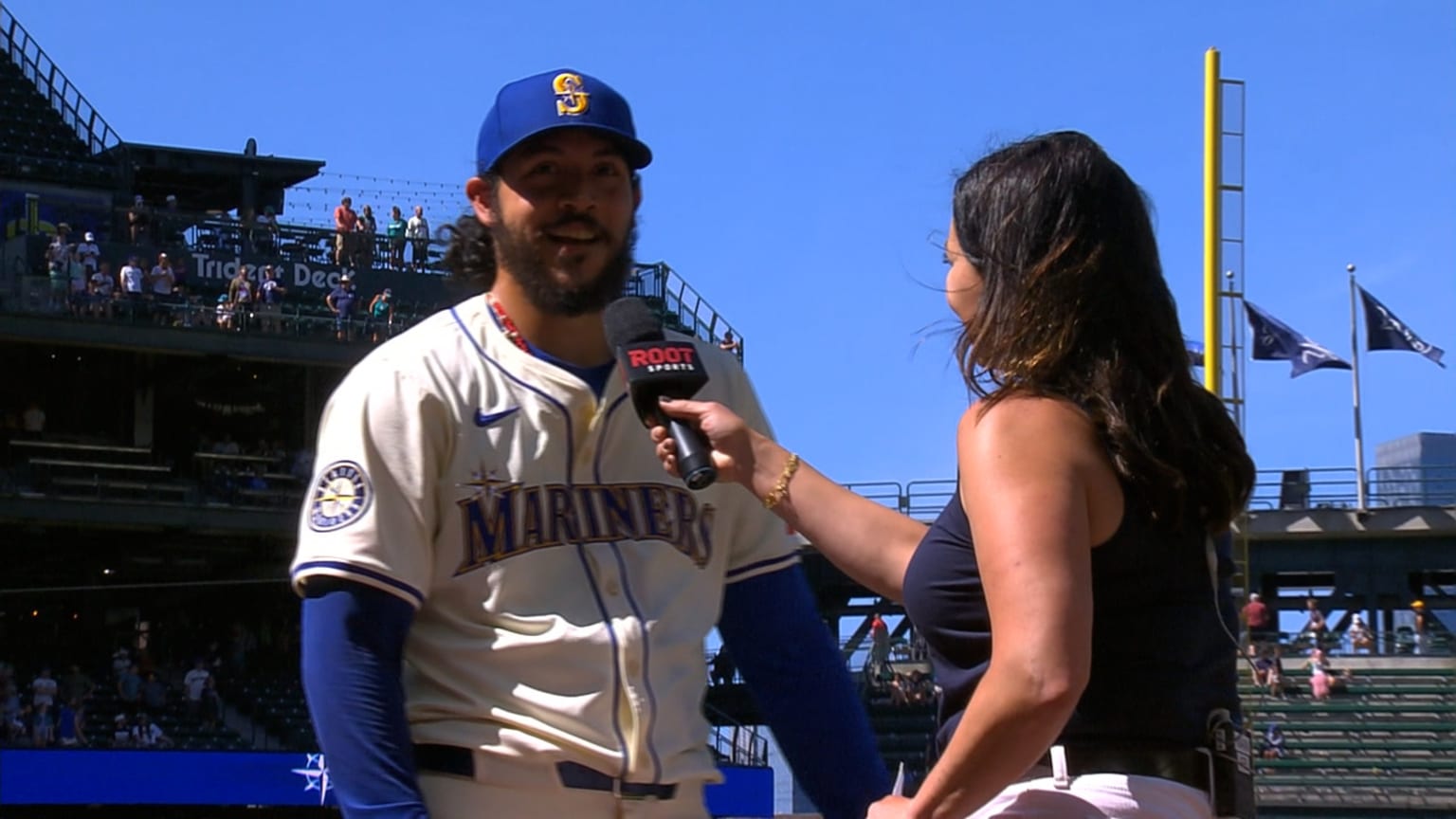 Andrés Muñoz discusses Mariners' win | 07/06/2025 | Seattle Mariners