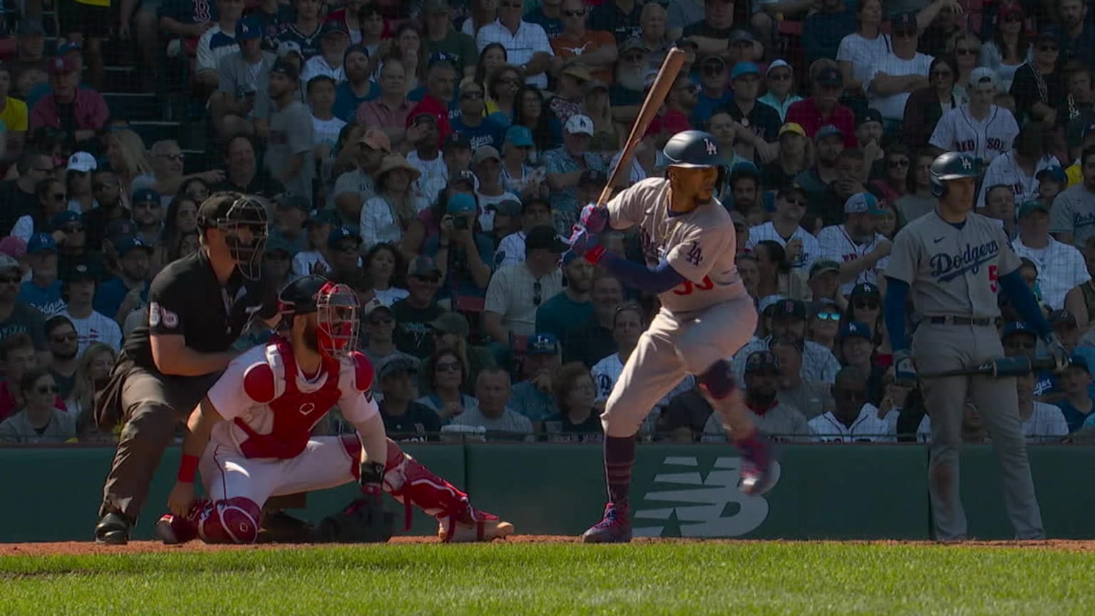 Mookie Betts rips a two-run HR over the Green Monster | 08/27/2023 ...