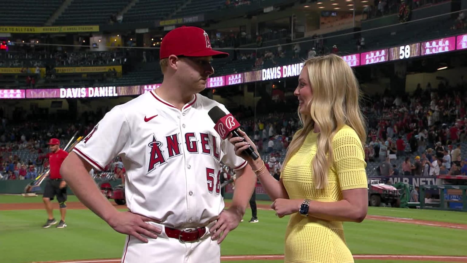 Davis Daniel sobre su 1ra apertura en MLB | 27/06/2024 | Los Angels de Los Angeles