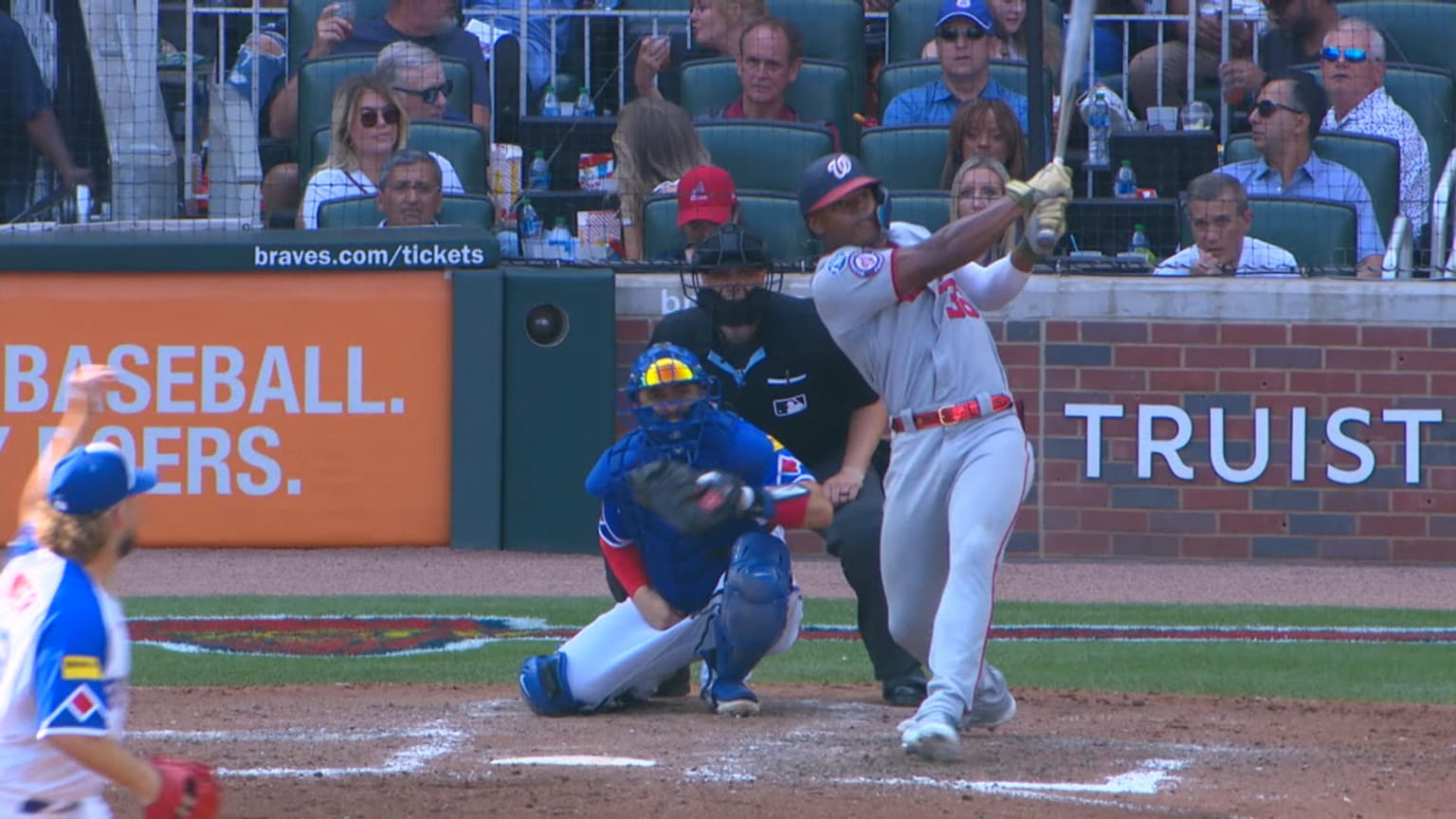 Stone Garrett hits a solo home run to left field | 06/10/2023 | Washington Nationals