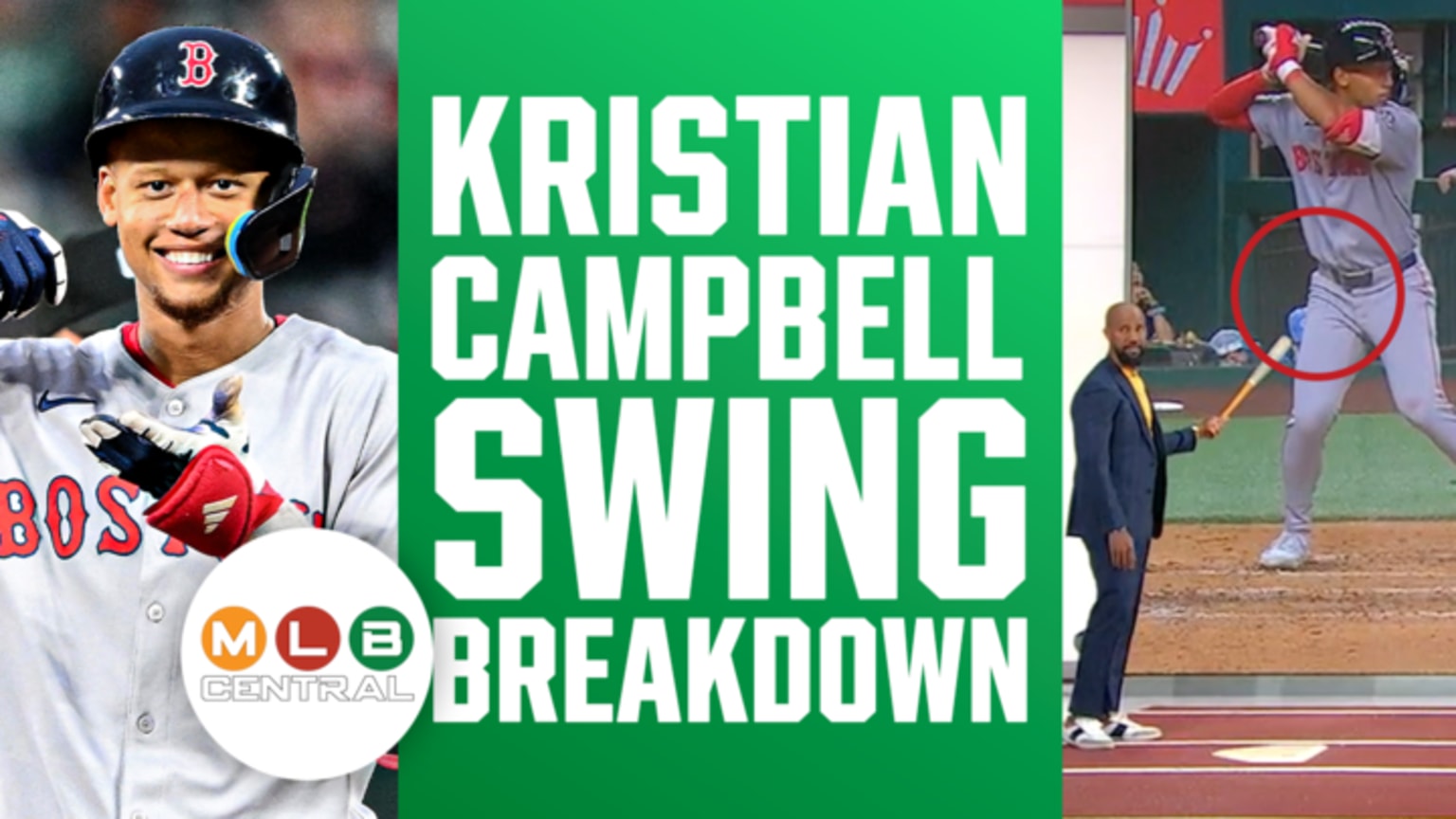 Breaking down Kristian Campbell's swing | 04/10/2025 | Boston Red Sox