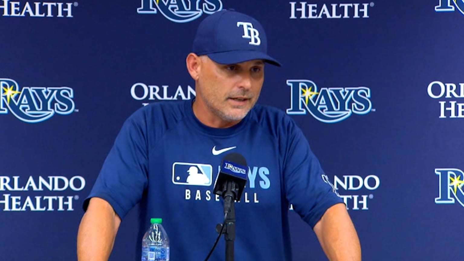 Kevin Cash on Baz's start, facing Miller in extras | 07/01/2025 | Tampa ...