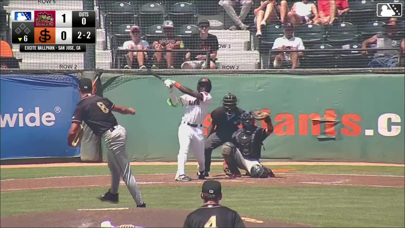 Mariners No. 22 prospect Brody Hopkins' eighth K | 07/24/2024 | MLB.com