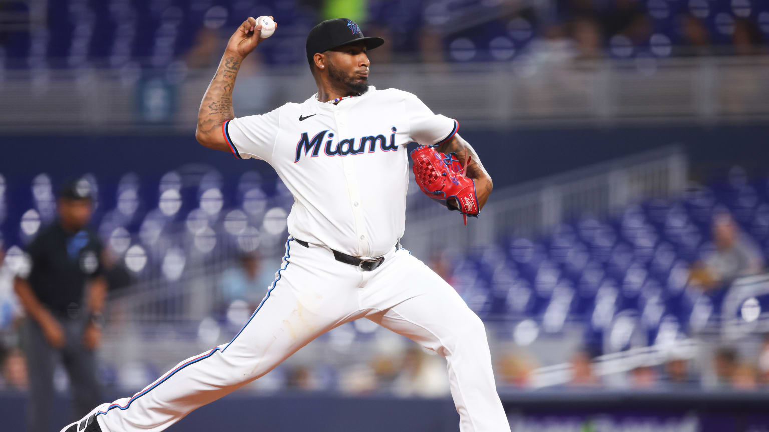 Sixto Sánchez K's three | 04/30/2024 | Miami Marlins