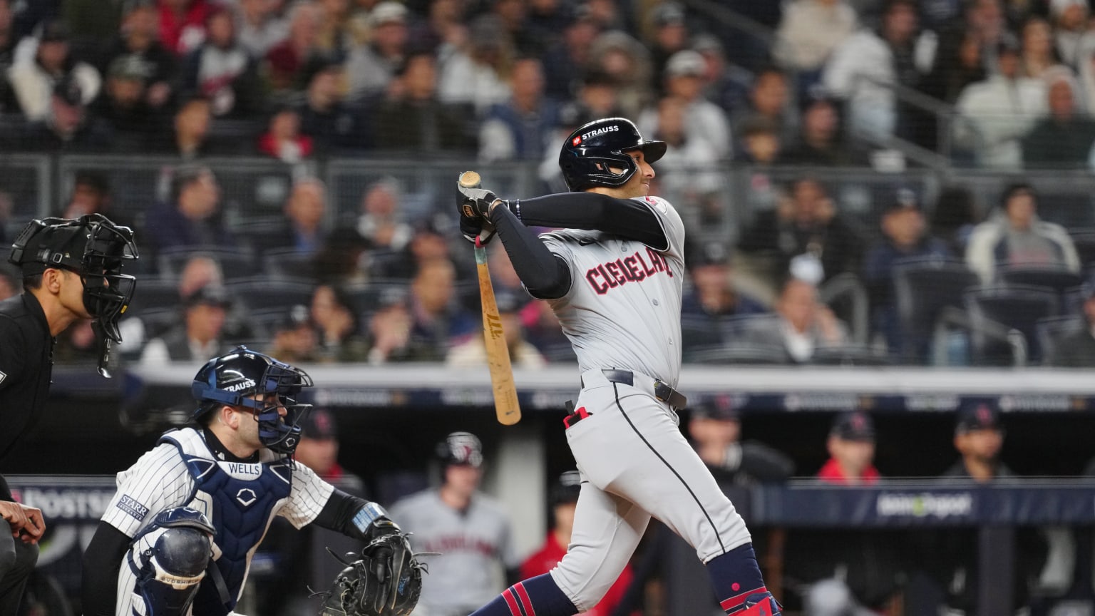 Brayan Rocchio extends hitting streak to seven games | 10/15/2024 | MLB.com