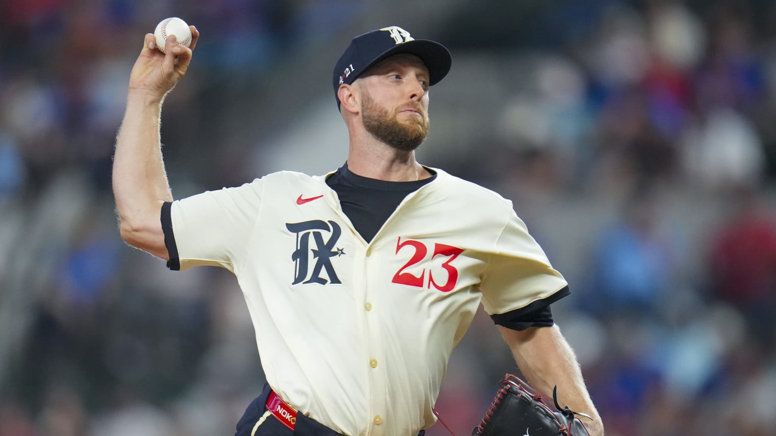 Merrill Kelly strikes out four in start | 08/08/2025 | Texas Rangers