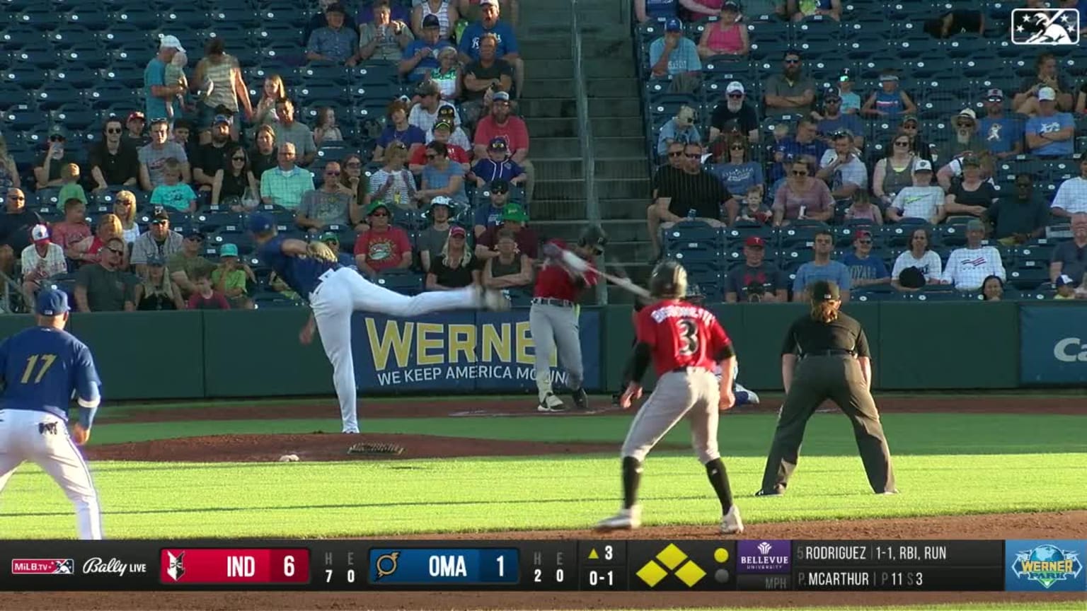 Endy Rodríguez drills a grand slam to center field | 07/15/2023 ...