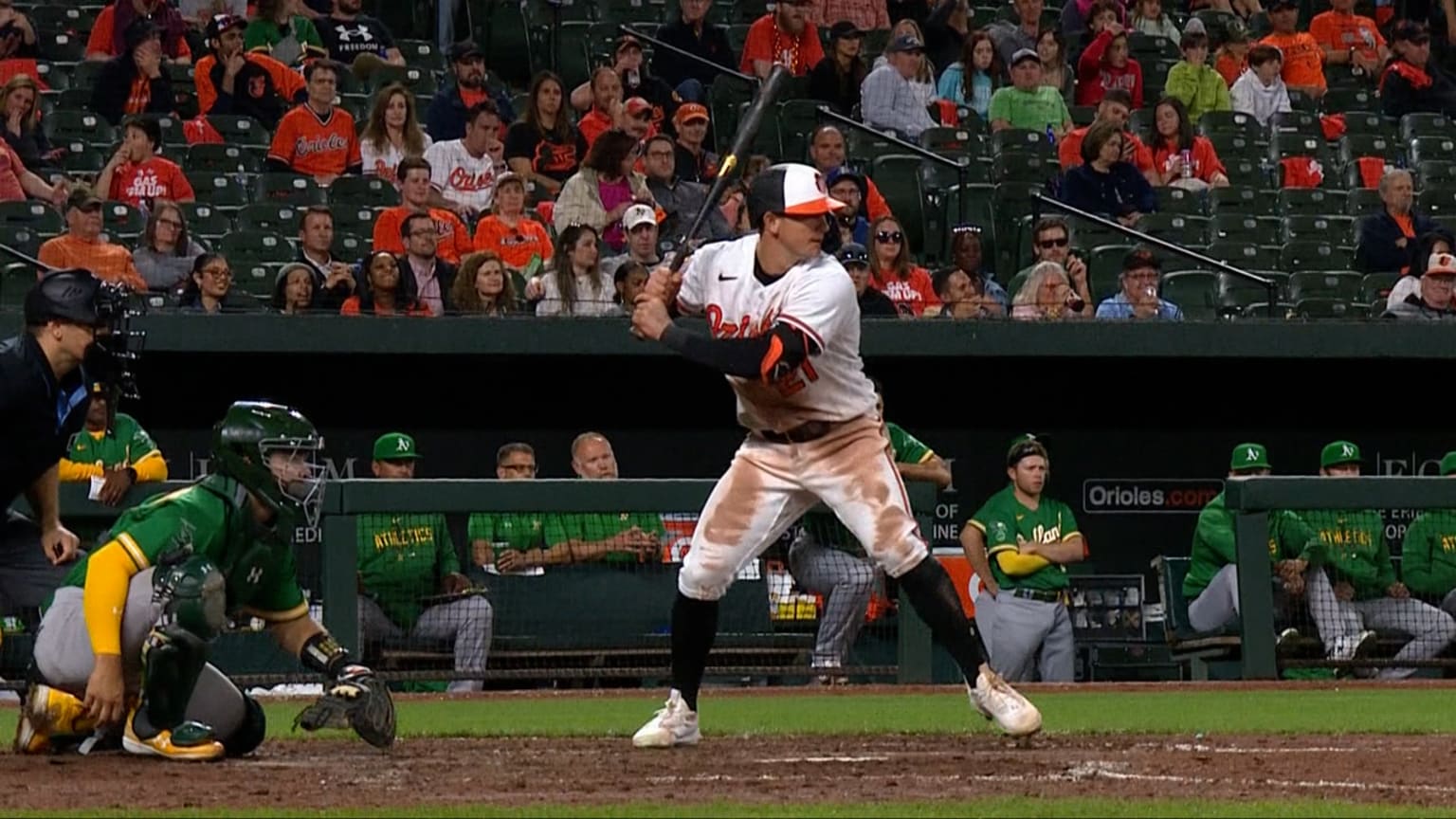 Austin Hays puts the Orioles ahead with knock | 04/11/2023 | Baltimore ...