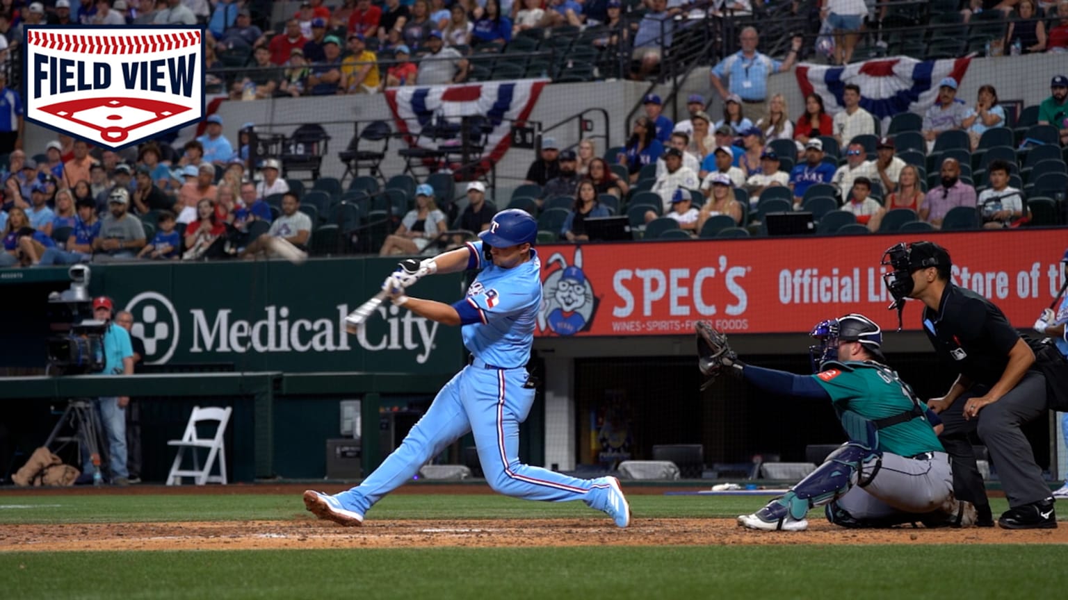 Field View: Corey Seager's gam-tying home run | 06/29/2025 | MLB.com