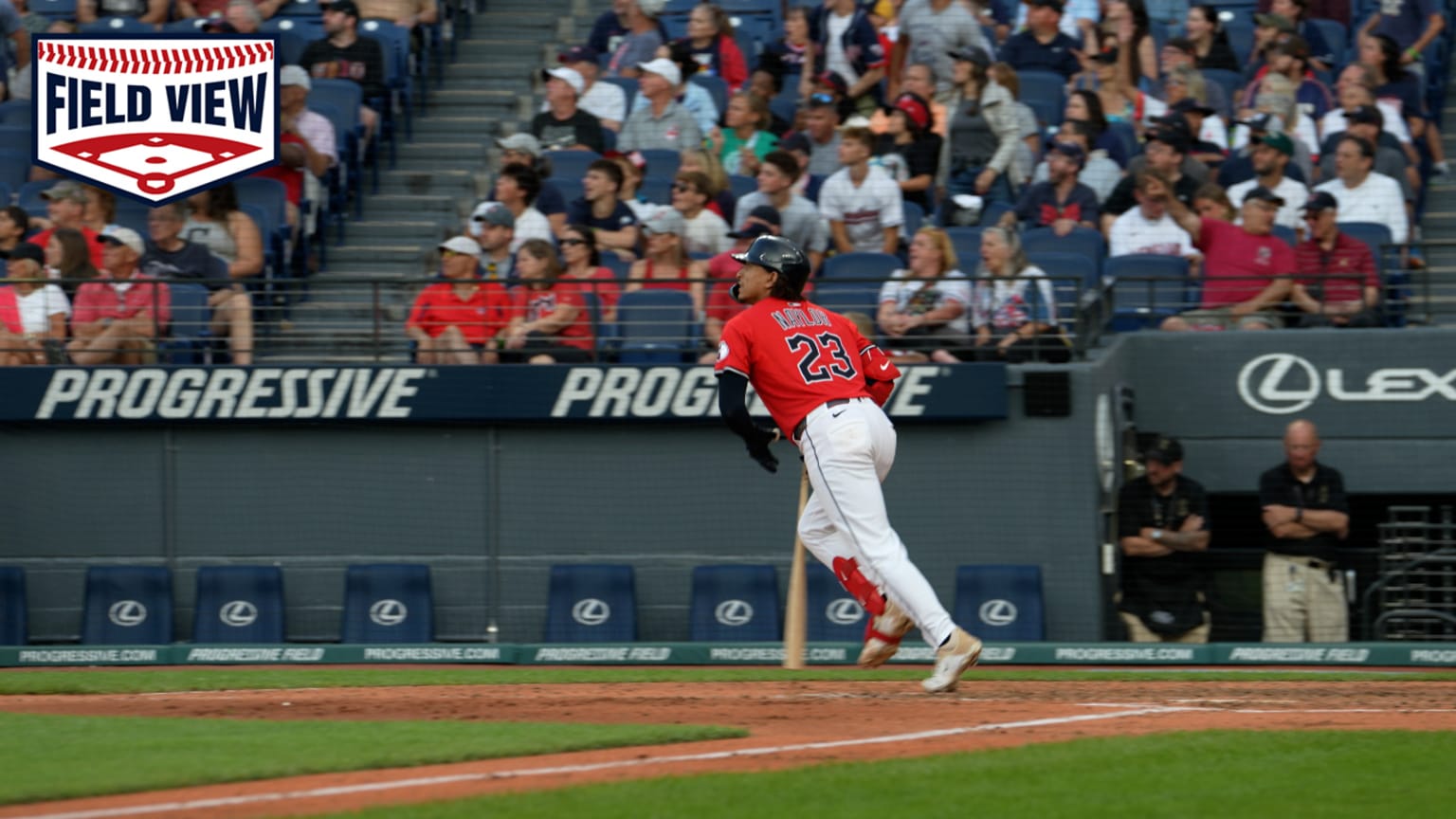 Field View: Bo Naylor's solo home run | 07/21/2025 | Cleveland Guardians