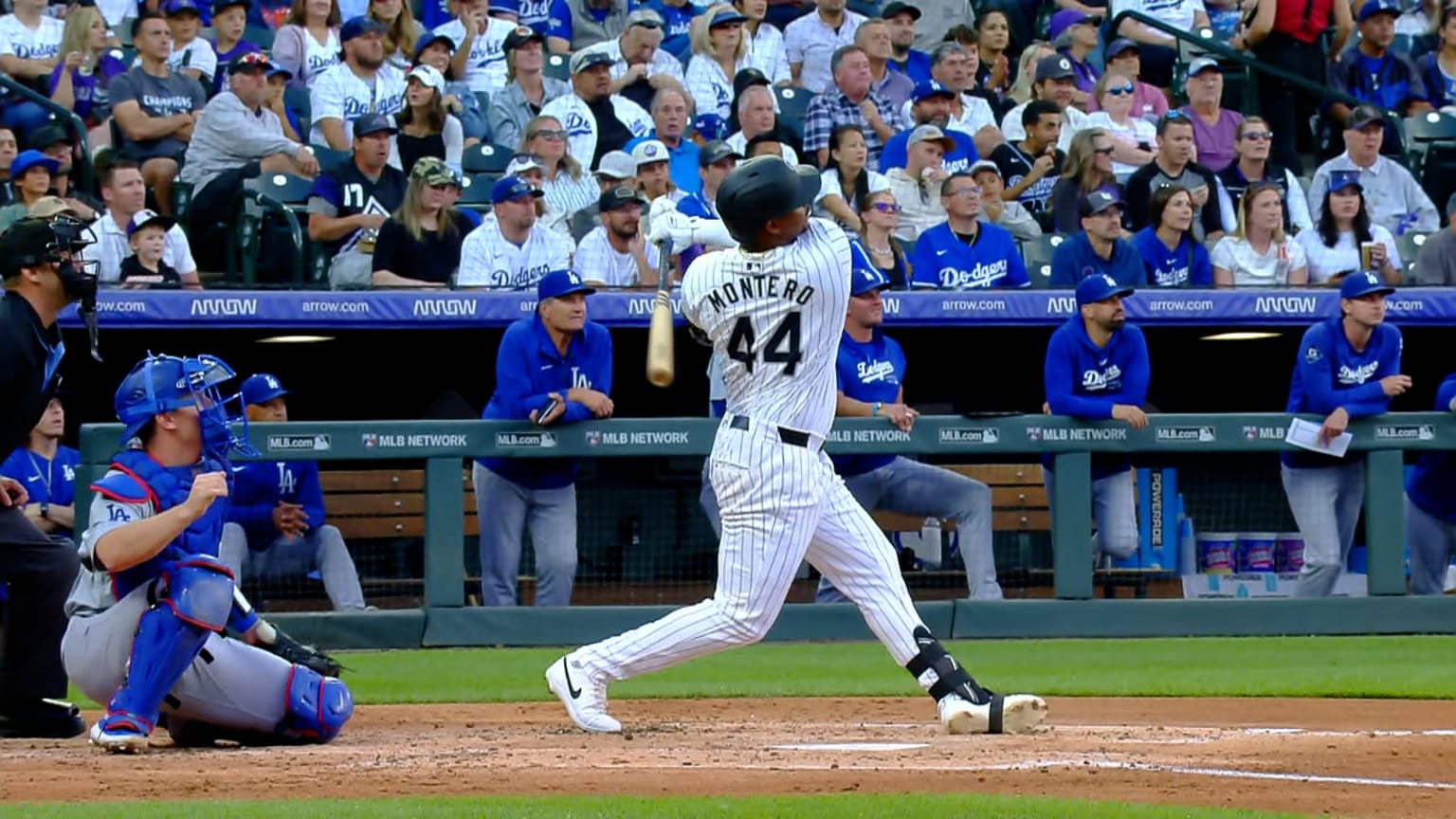 Montero pega HR de 2 carreras en la 2da entrada | 18/06/2024 | Los ...