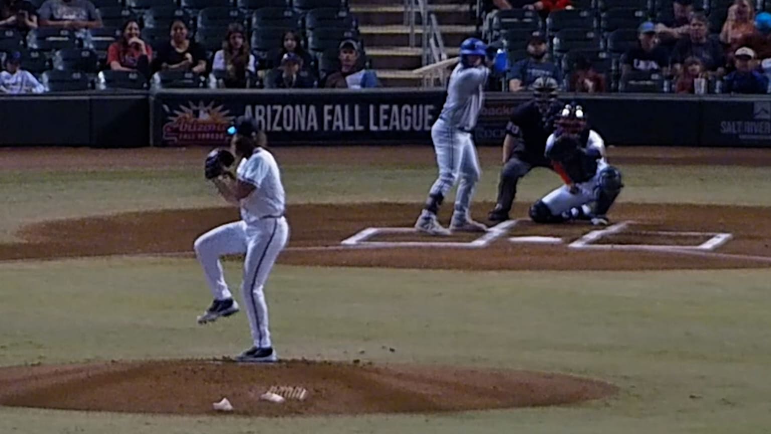 Liam Hicks notches a hit in his 7th straight AFL game | 10/13/2023 ...