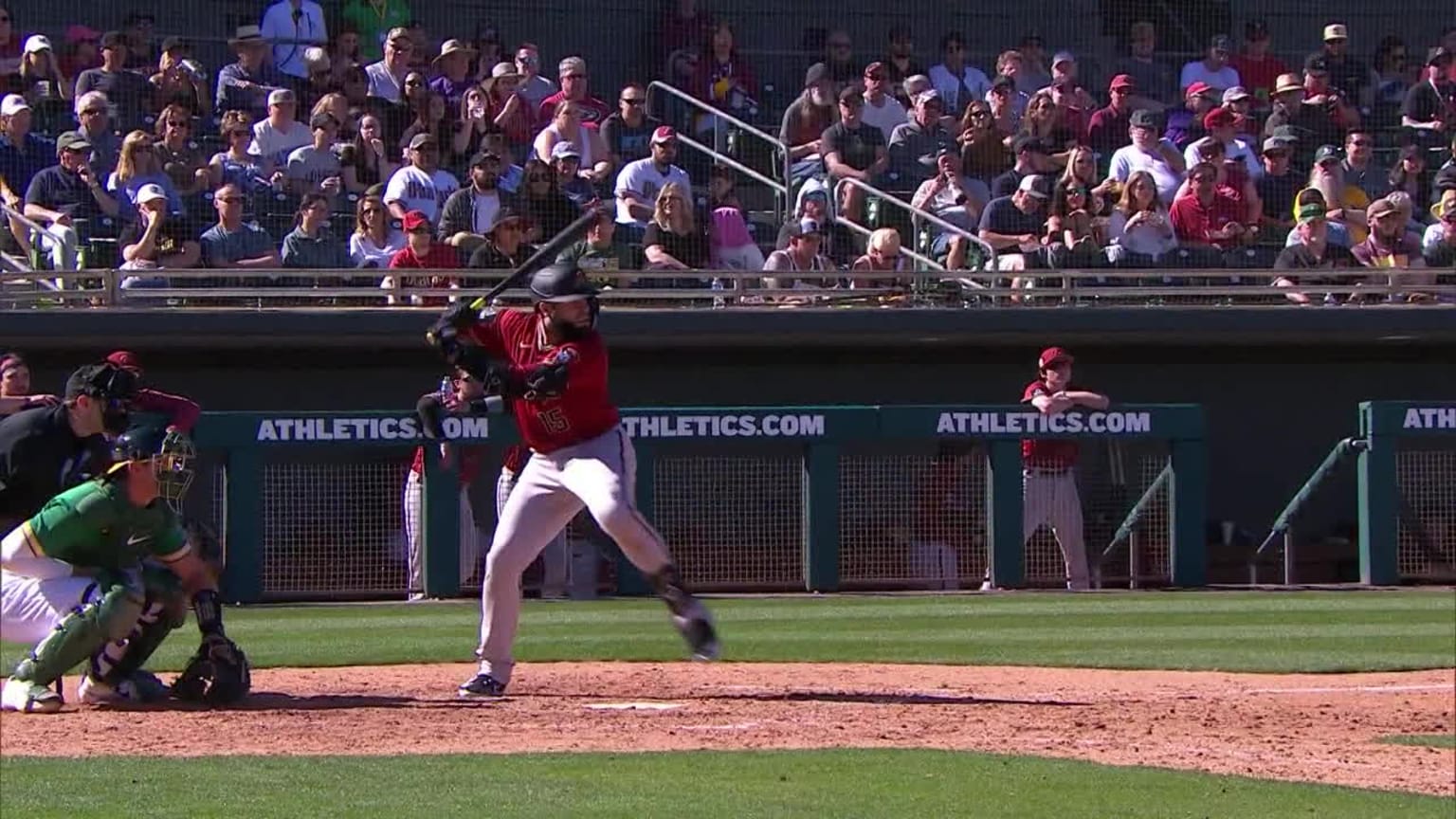 Emmanuel Rivera ties the game at three runs apiece | 02/25/2023 ...
