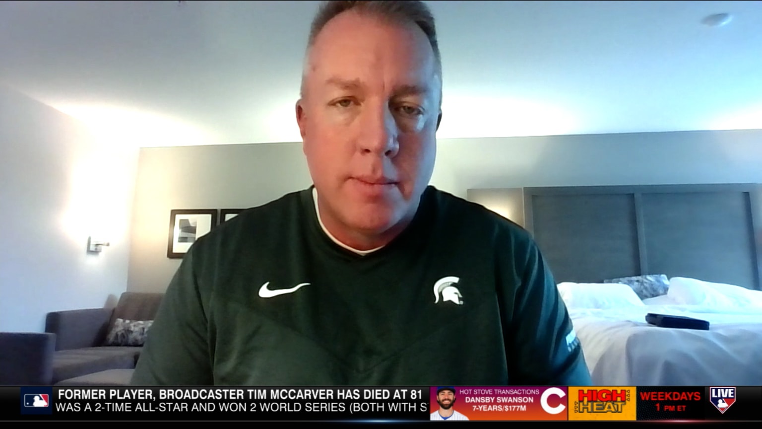 Jake Boss Jr. on Michigan State, Desert Invitational | 02/17/2023 | MLB.com