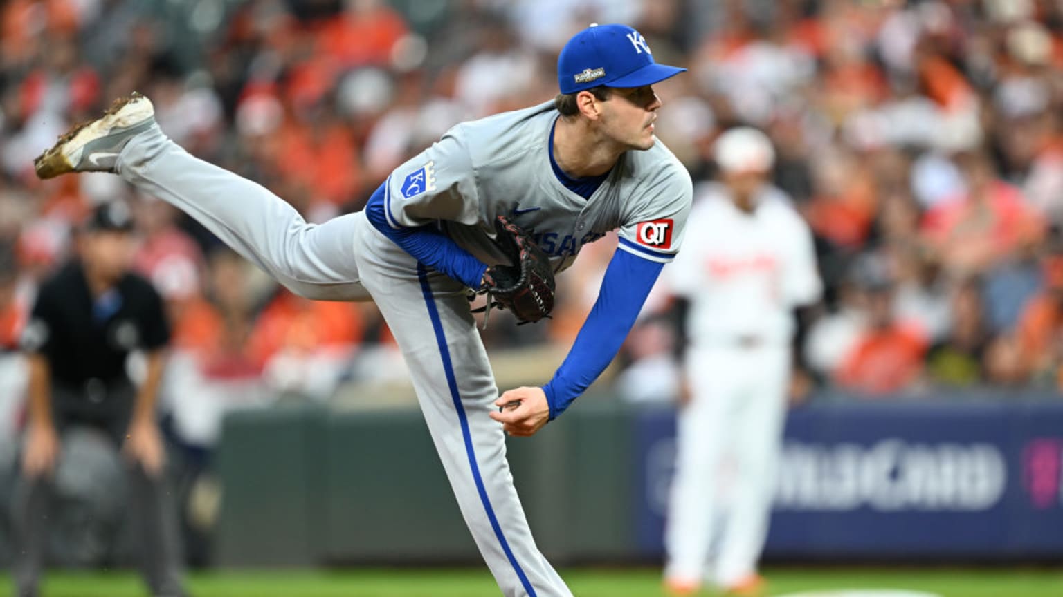 Cole Ragans strikes out eight in scoreless outing | 10/01/2024 | MLB.com