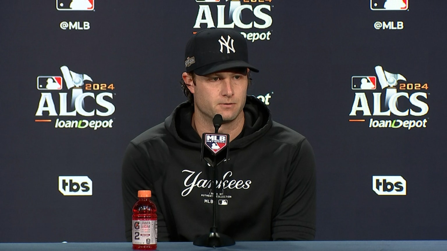 Gerrit Cole on his start in Game 2 | 10/15/2024 | New York Yankees