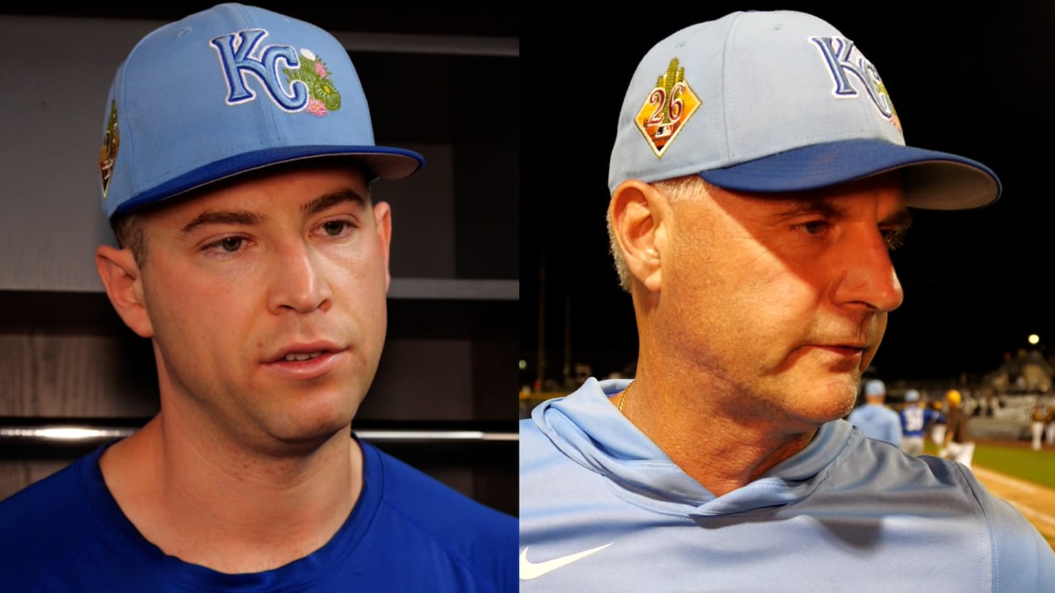 Kris Bubic, Matt Quatraro on 10-1 win over Padres | 12/03/2026 | Los ...