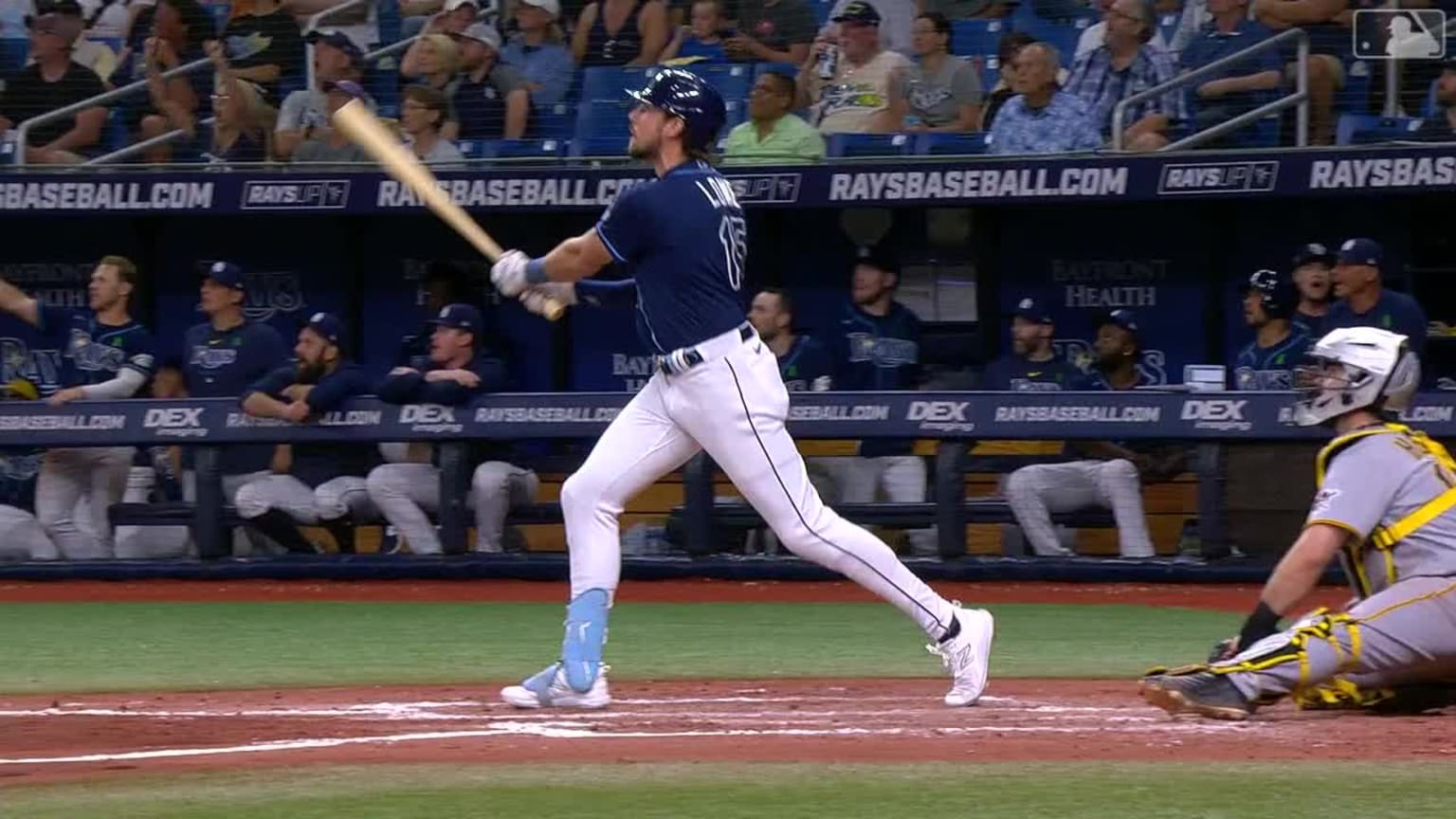 Josh Lowe homers to right field in the 6th inning | 05/03/2023 | Tampa ...