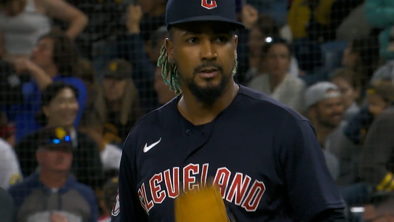 Emmanuel Clase gets the final out on Andrés Giménez | 06/15/2023 ...