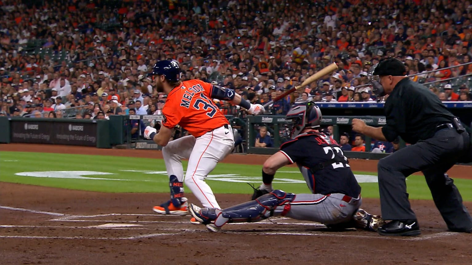 Jacob Melton's RBI single | 06/13/2025 | Houston Astros