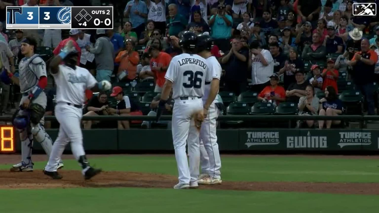 Quincy Hamiltn launches a game-tying homer in the 4th | 05/17/2023 ...