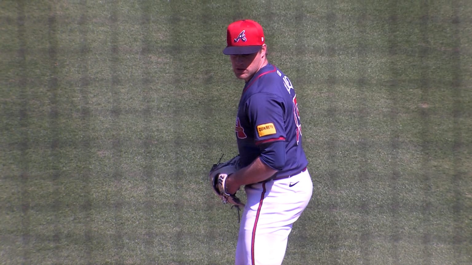 Bryce Elder collects a strikeout in the 1st inning | 02/25/2024 ...