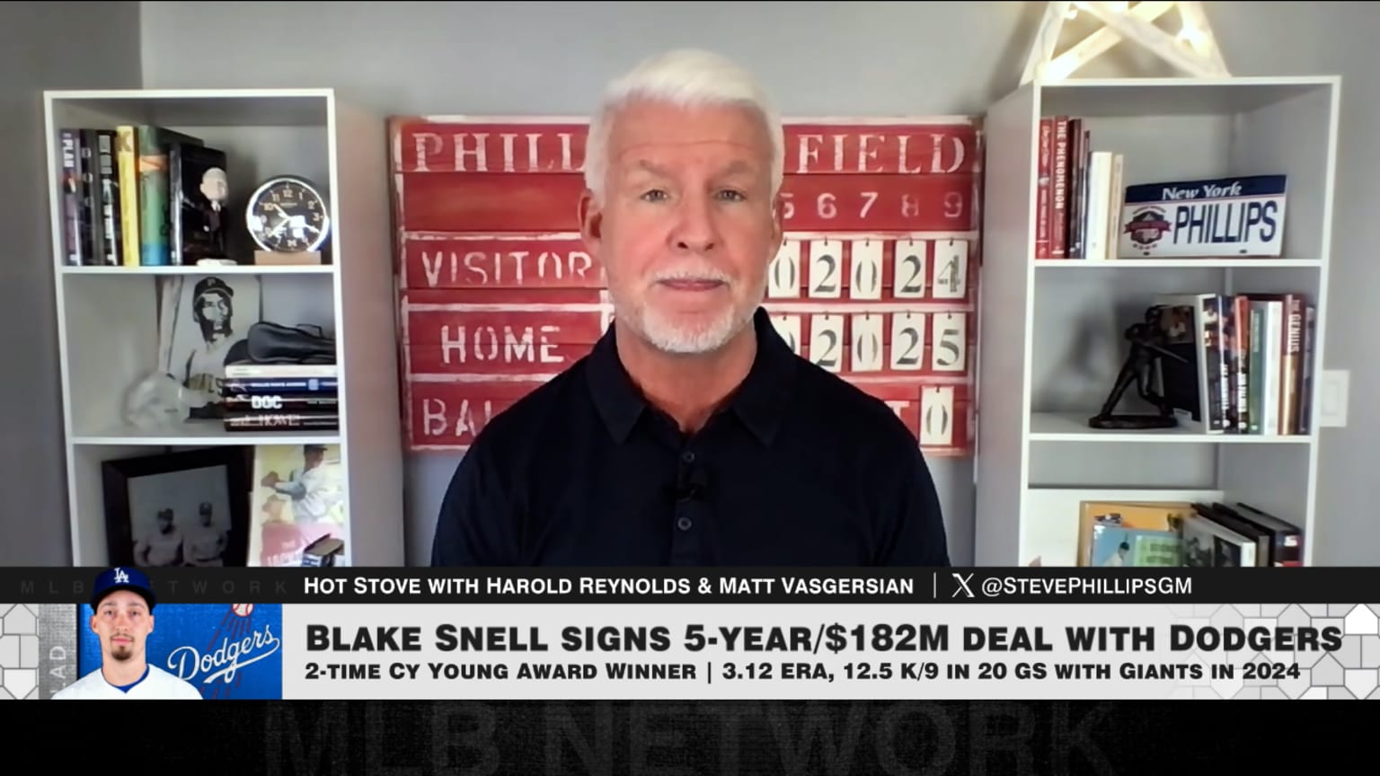 Steve Phillips talks Red Sox's Soto push, Snell deal | 12/02/2024 | MLB.com