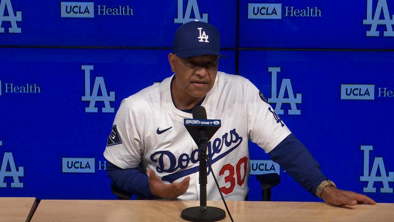 Dave Roberts on pitching in 16-0 loss to Cubs | 04/12/2025 | Los ...