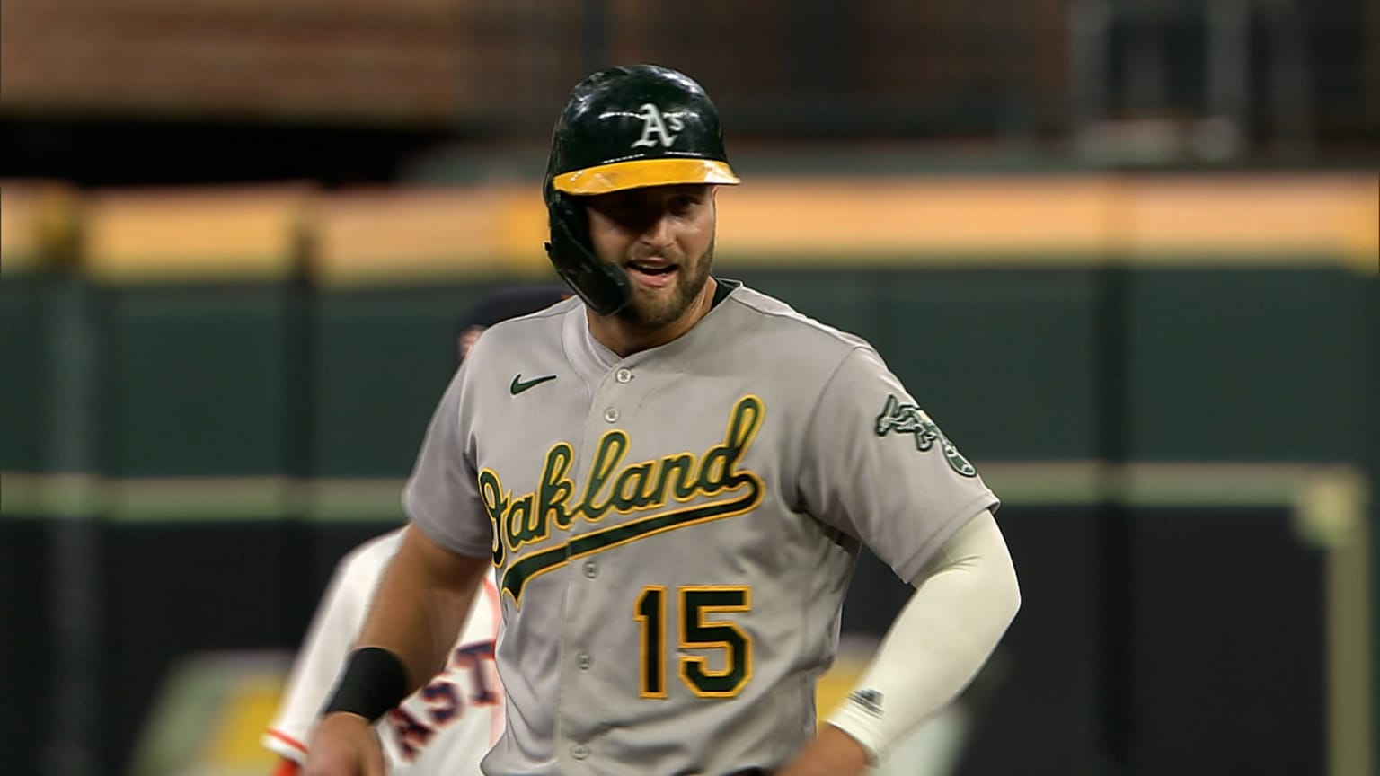 Seth Brown drills an RBI double to left field | 09/17/2022 | Athletics