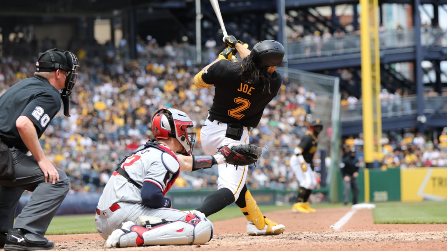Connor Joe's two-run triple | 06/09/2024 | Pittsburgh Pirates