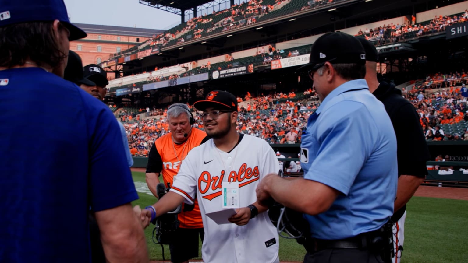 Orioles grant Luke's wish to become manager for a day | 07/19/2023 ...