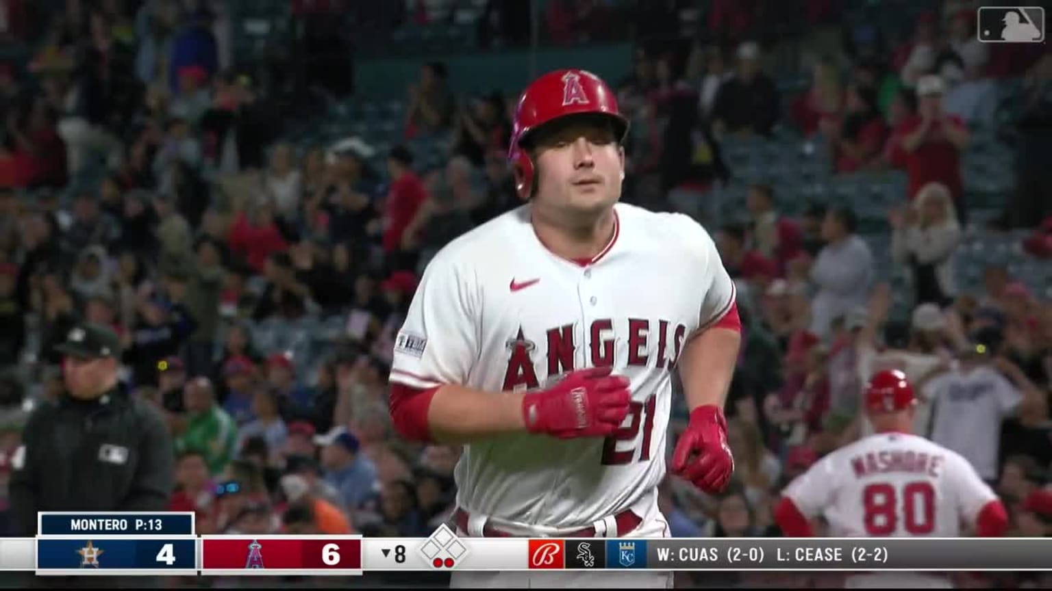 Matt Thaiss extends the Angels' lead in the 8th | 05/08/2023 | Los Angeles Angels