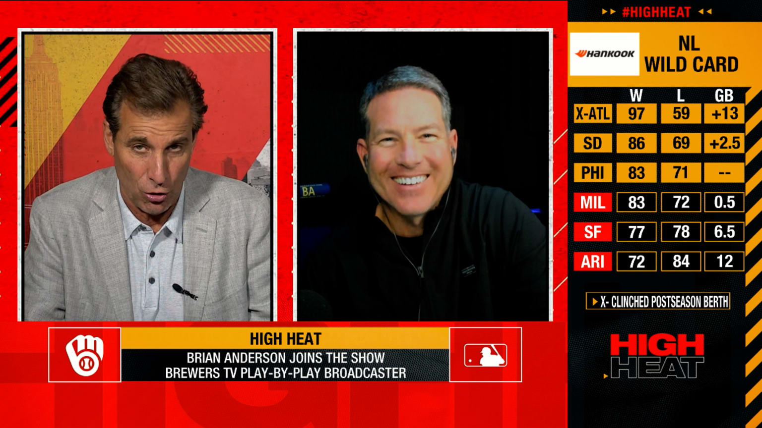 Brian Anderson on Brewers chasing a Wild Card spot | 09/29/2022 ...