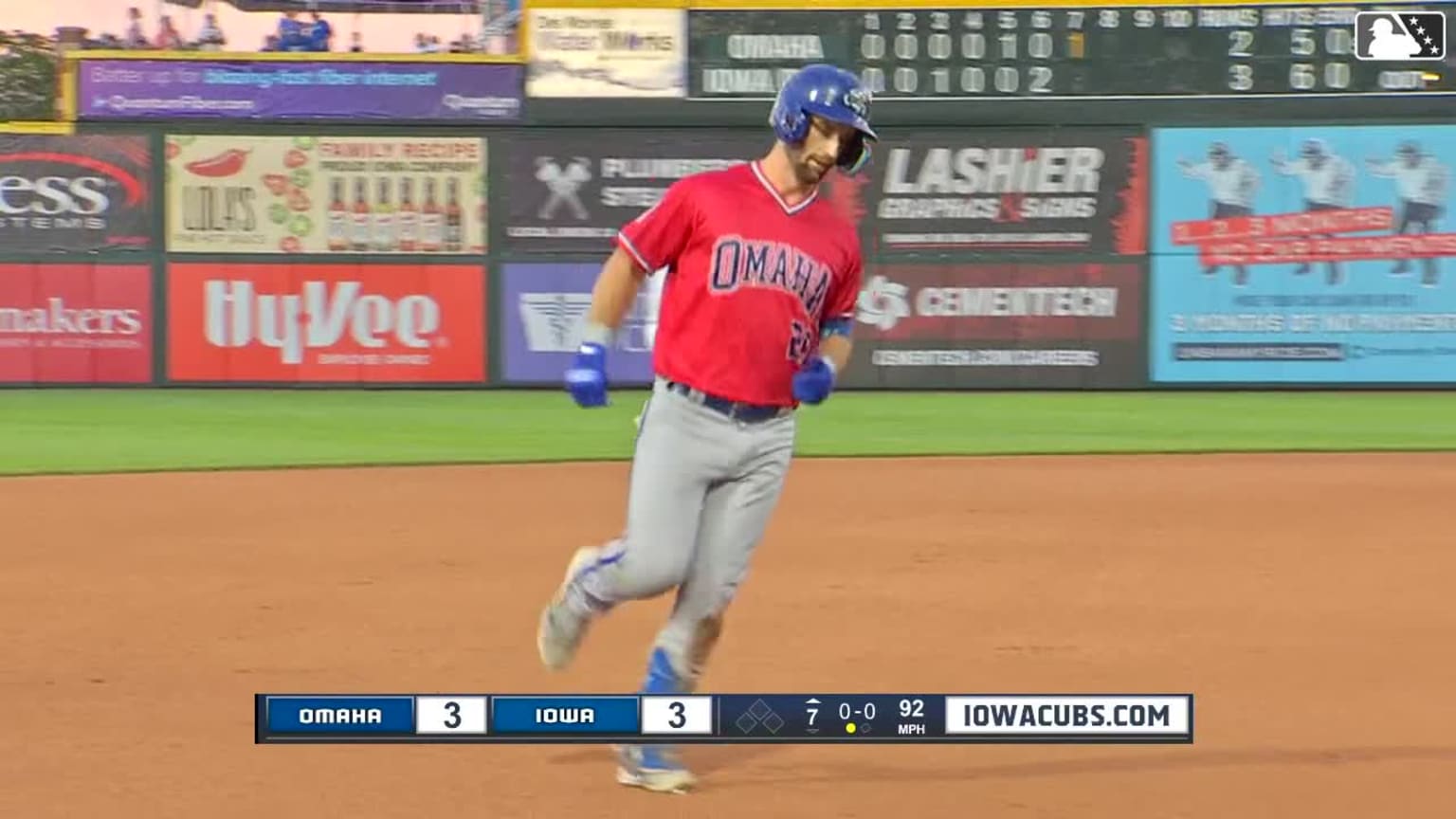 Tyler Gentry's solo homer | 07/05/2024 | Kansas City Royals