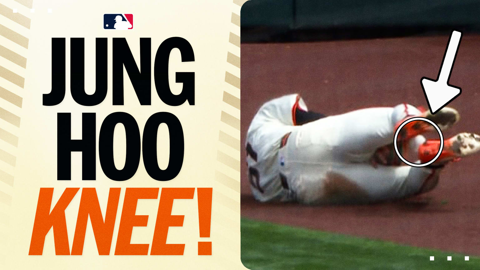 Jung Hoo Lee's amazing catch with his knees | 08/17/2025 | MLB.com