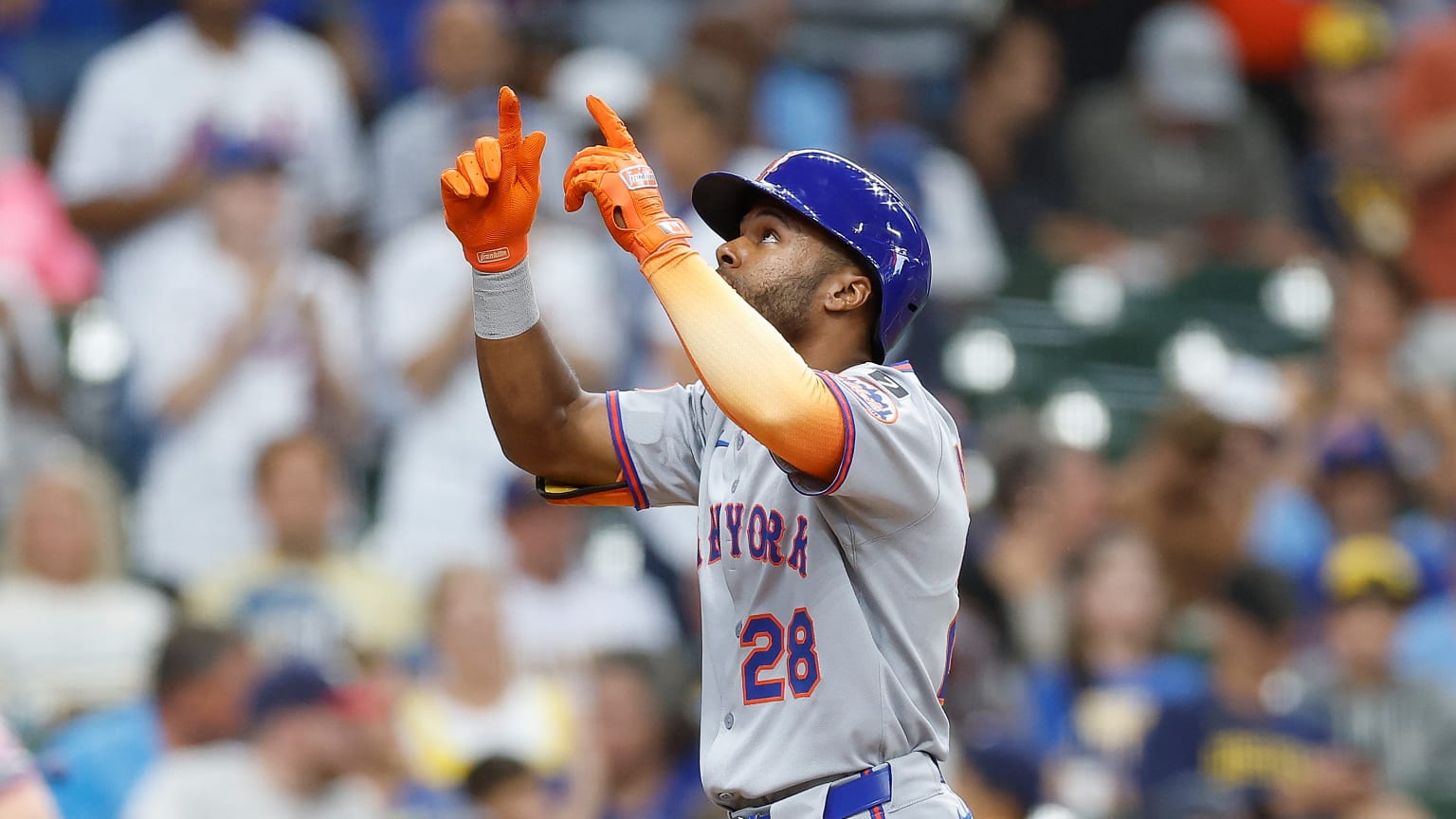 Cedric Mullins' first homer as a Met | 08/10/2025 | MLB.com