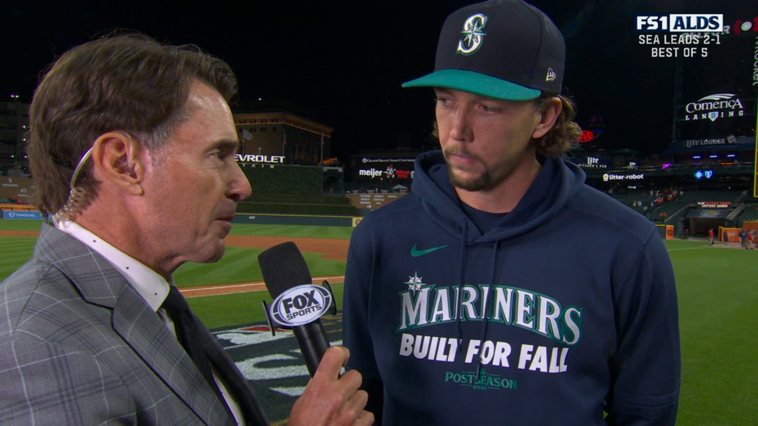 Logan Gilbert on stellar outing in Game 3 | 10/07/2025 | Seattle Mariners