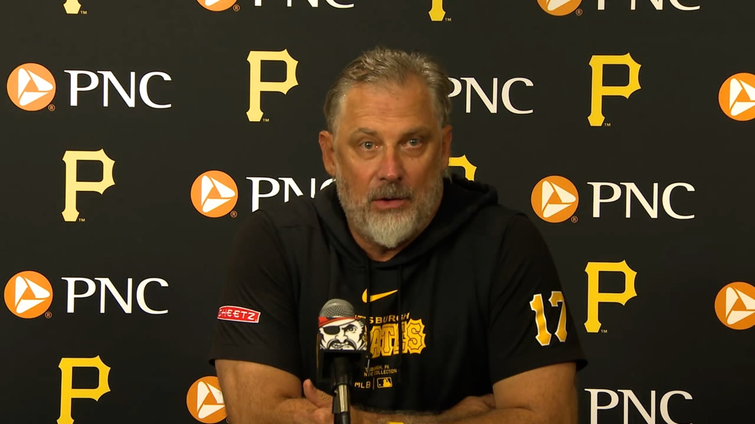 Derek Shelton on Pirates' 9-8 loss to Padres | 08/07/2024 | Pittsburgh ...