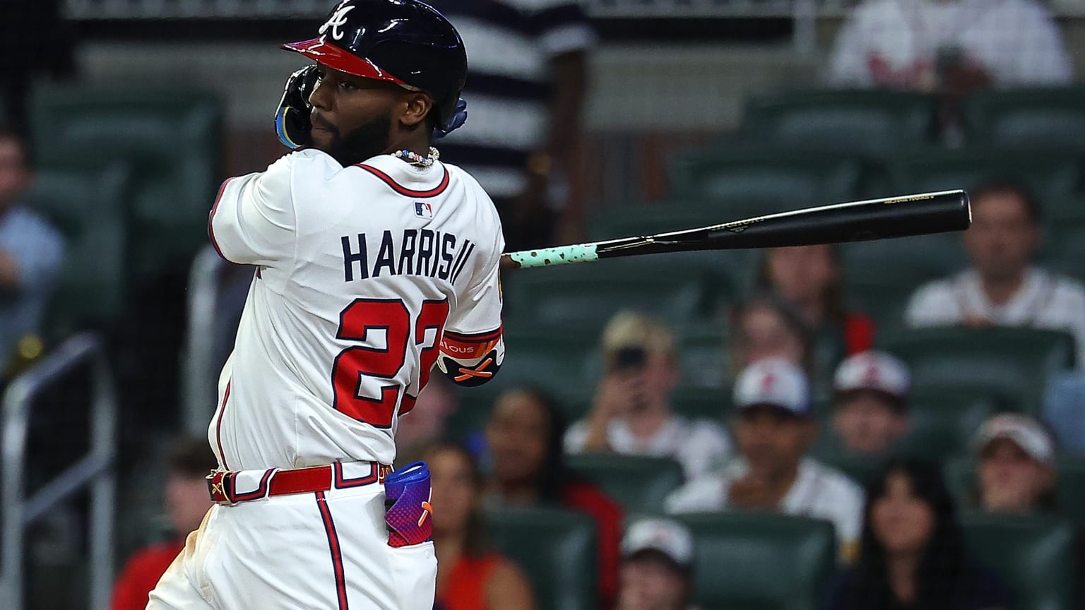 Michael Harris II's game-tying single | 05/08/2025 | MLB.com